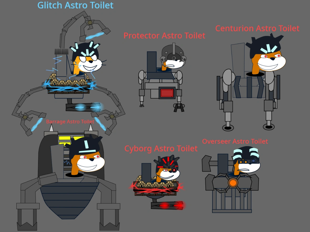 6 Fanmade Astro Toilets | Fandom