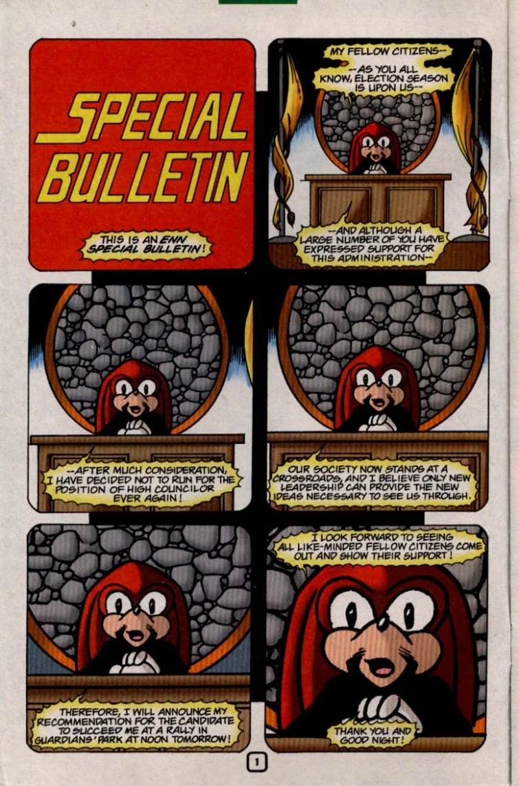 (This is the fascism arc) Reviewing all the Ken Penders Knuckles ...