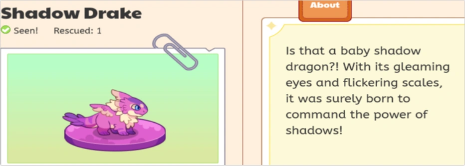 BABY SHADOW DRAGON PET LEAKS!! | Fandom