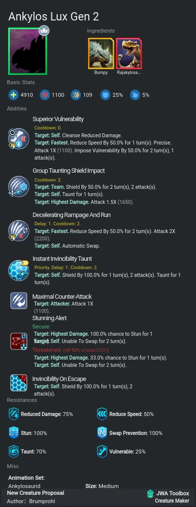 I made Gen 2s of all Apex Creatures + Smilonemys Gen 2 | Fandom