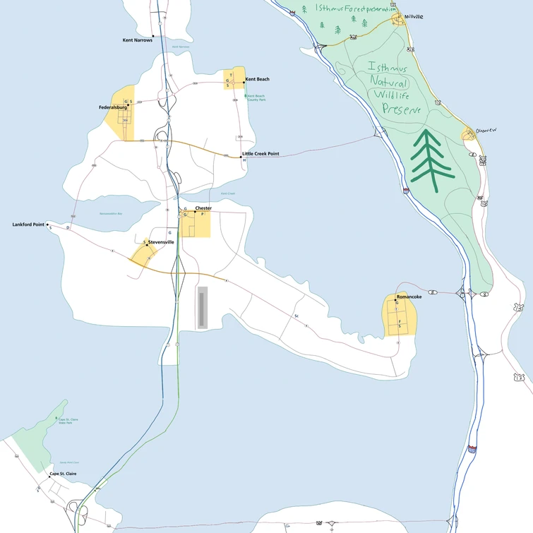 I made a Larger Kent Island Minimap | Fandom