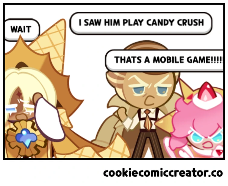 pure vanilla being stressed for 5 whole comics | Fandom