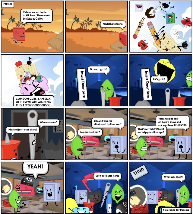 Battle for Dream Island: The Movie “Journey to Dream Island” Page 25 | Fandom