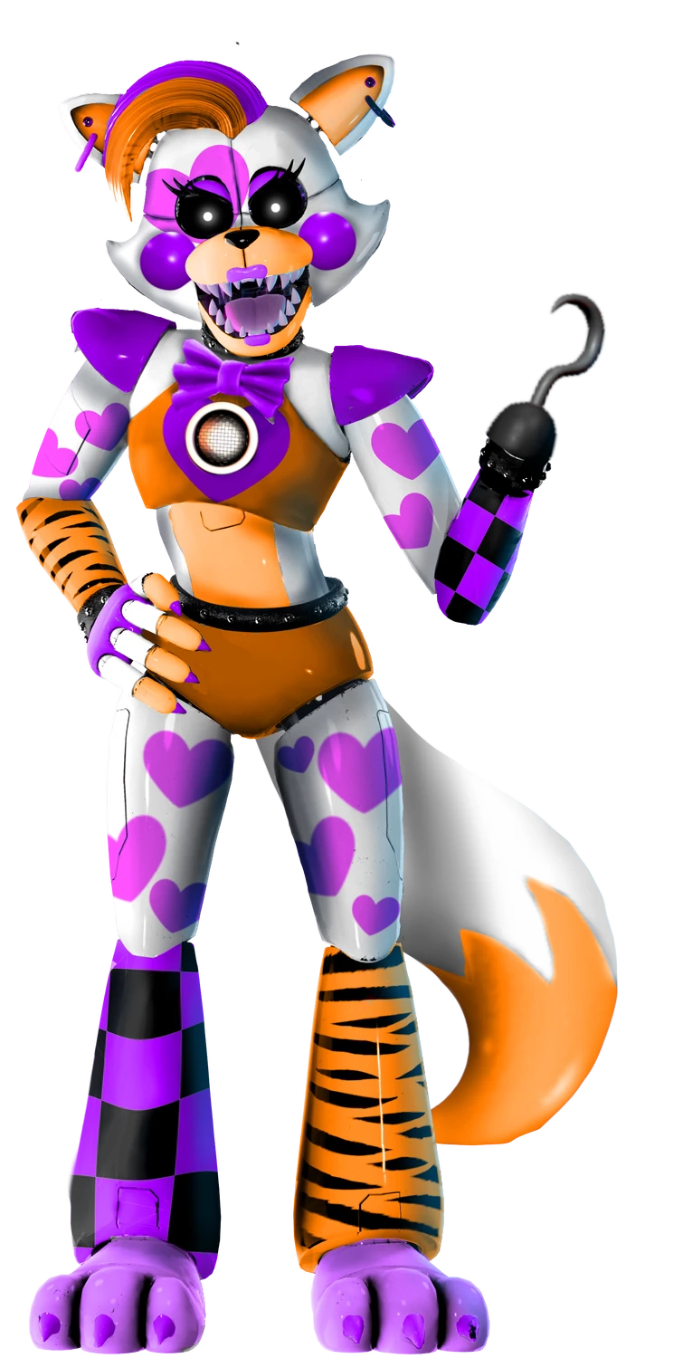 Glamrock Bonnie, Glamrock Foxy, Glamrock Ballora, Glamrock Baby ...