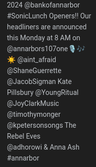 Andrew is opening for Sonic Lunch! | Fandom