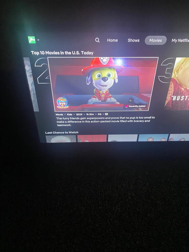 Paw Patrol the mighty movie is doing very well on Netflix.:) | Fandom