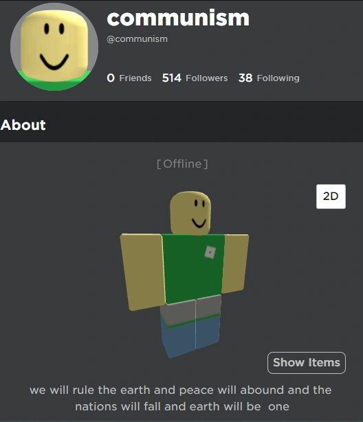 Real ROBLOX account | Fandom