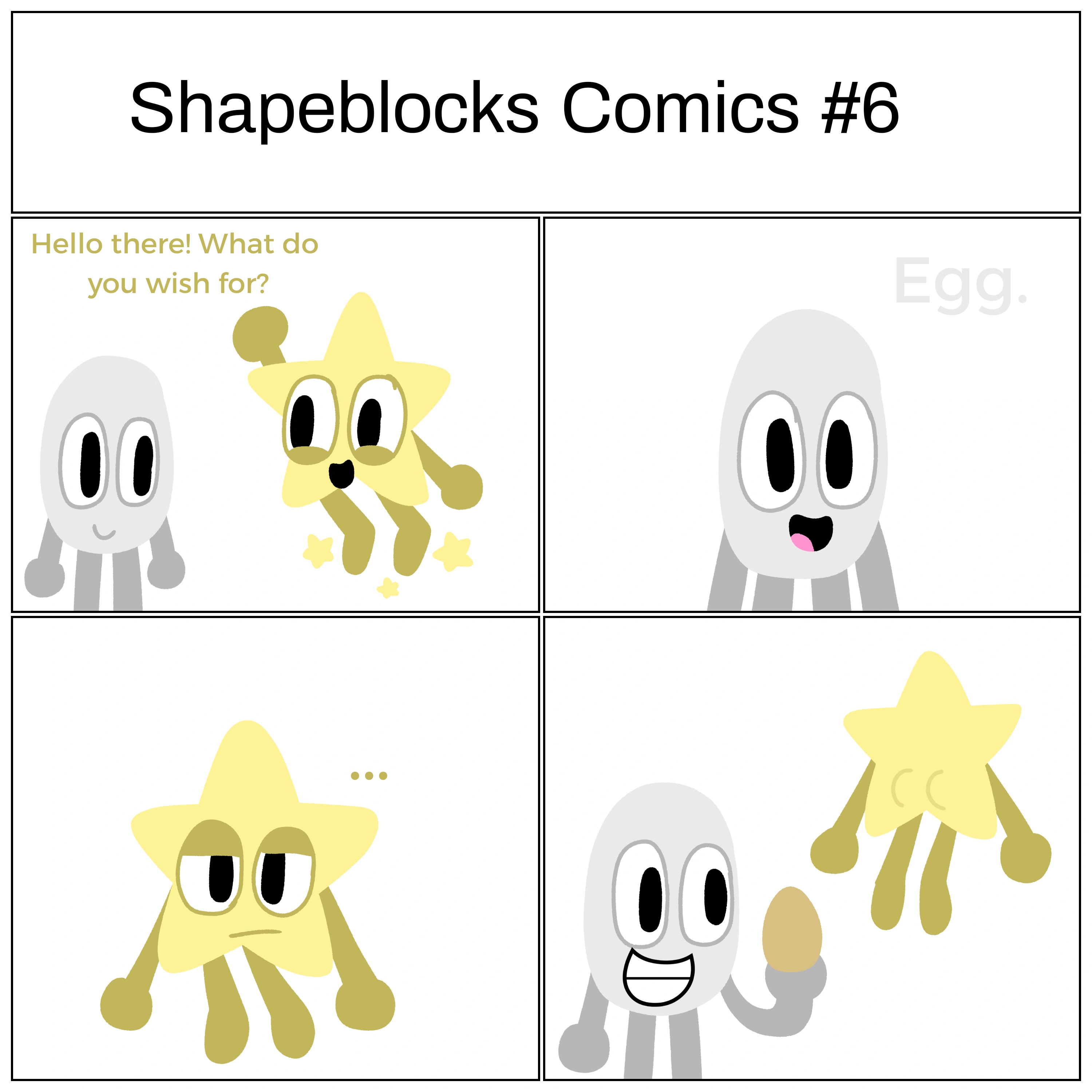 Shapeblocks Comics #6: Egg | Fandom