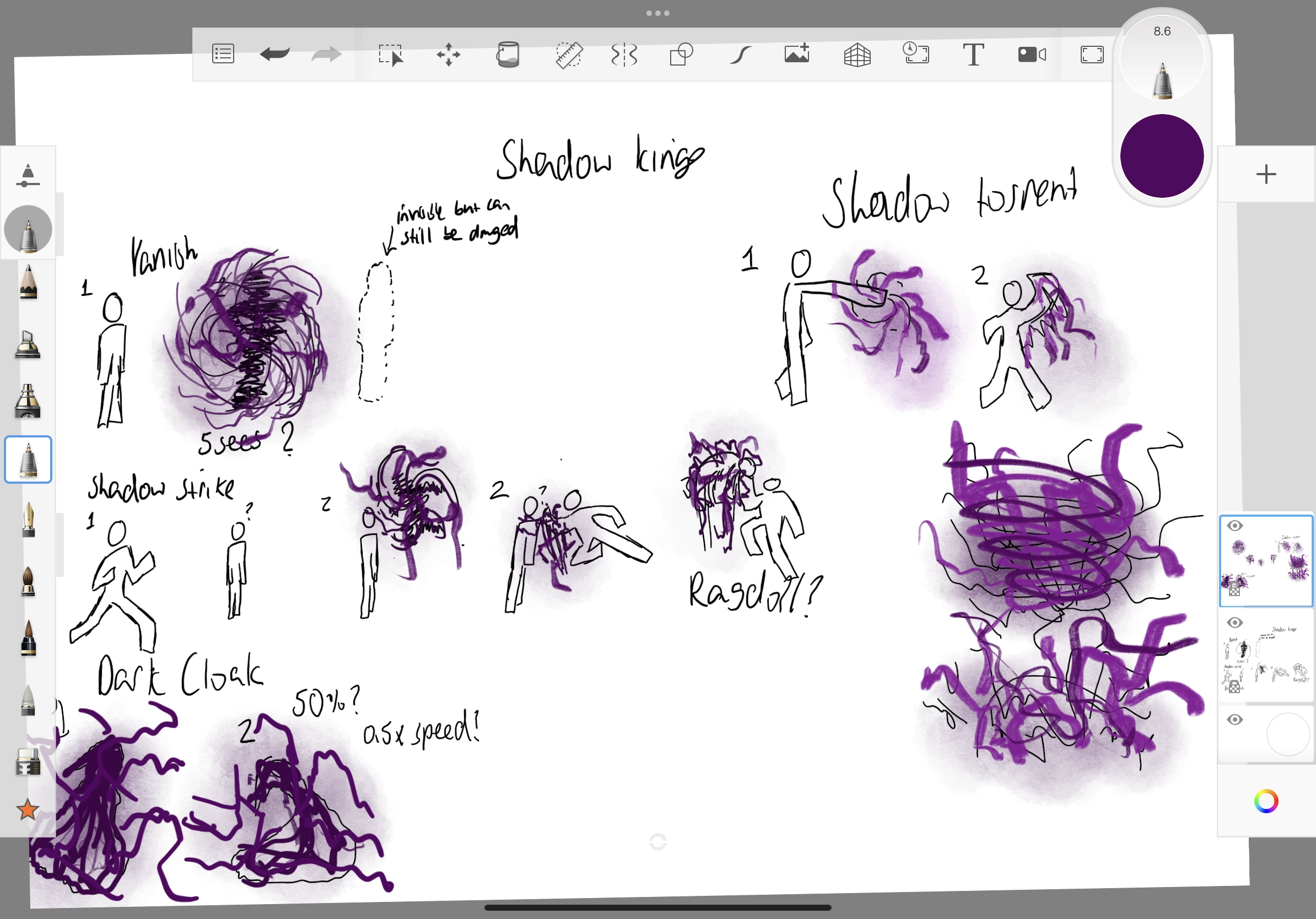 Shadow king Srry for bad effects it’s pretty hard to draw effects | Fandom