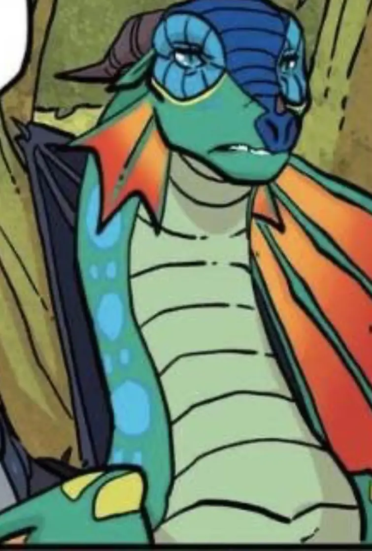 Characters looking directly at the reader in the WoF Graphic Novels ...