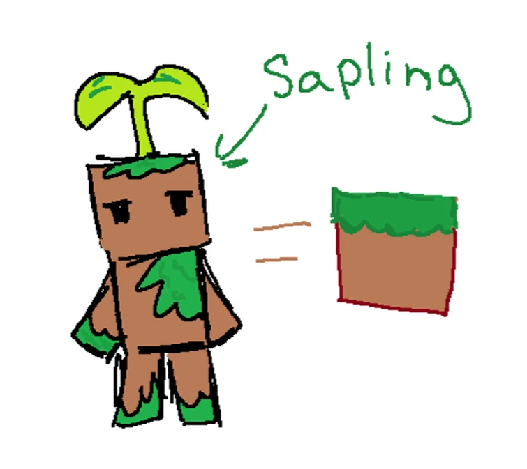 i want to know how sapling looks👺👺 | Fandom