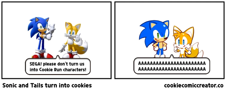 Basically the Sonic x Cookie Run crossover event in a nutshell: | Fandom
