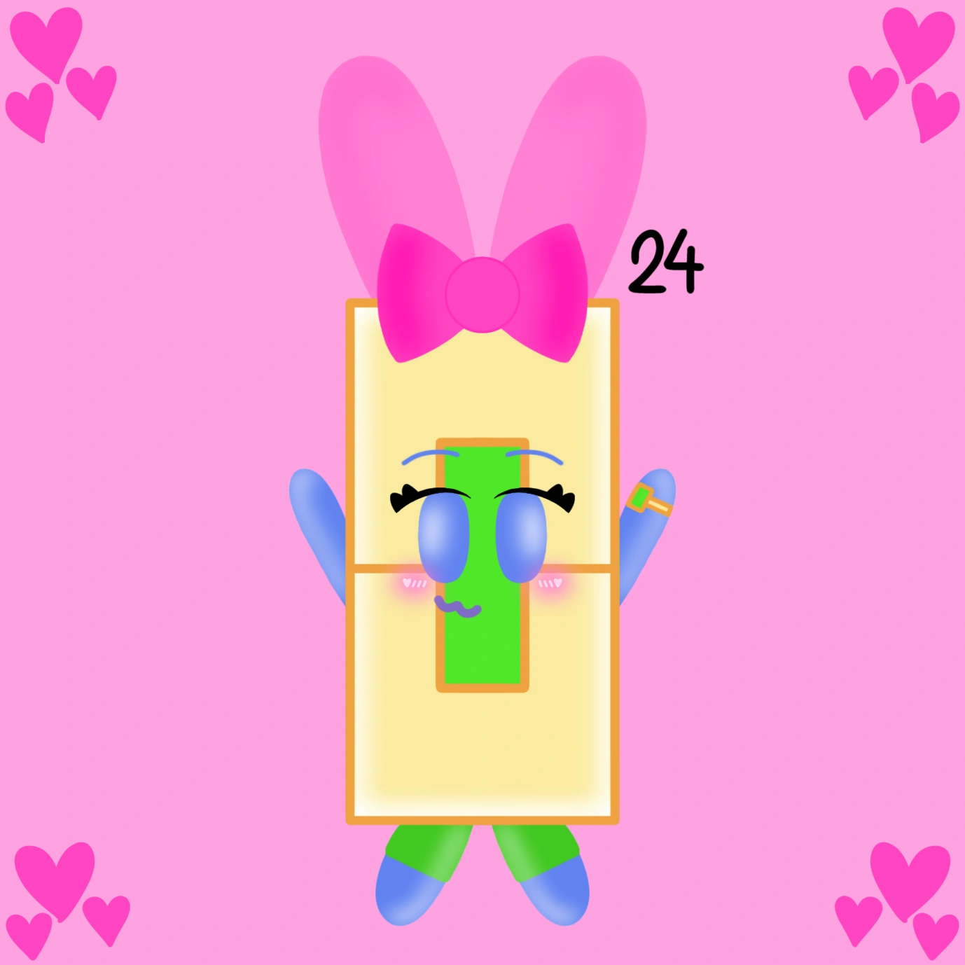 Numberblock 24 as Melody! | Fandom