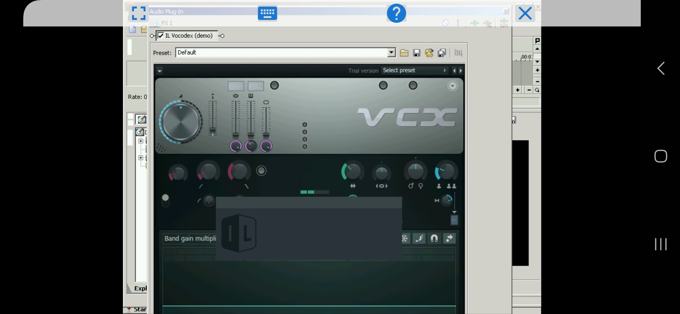 My Image Line Vocodex is textless right now! Is there any links for ...