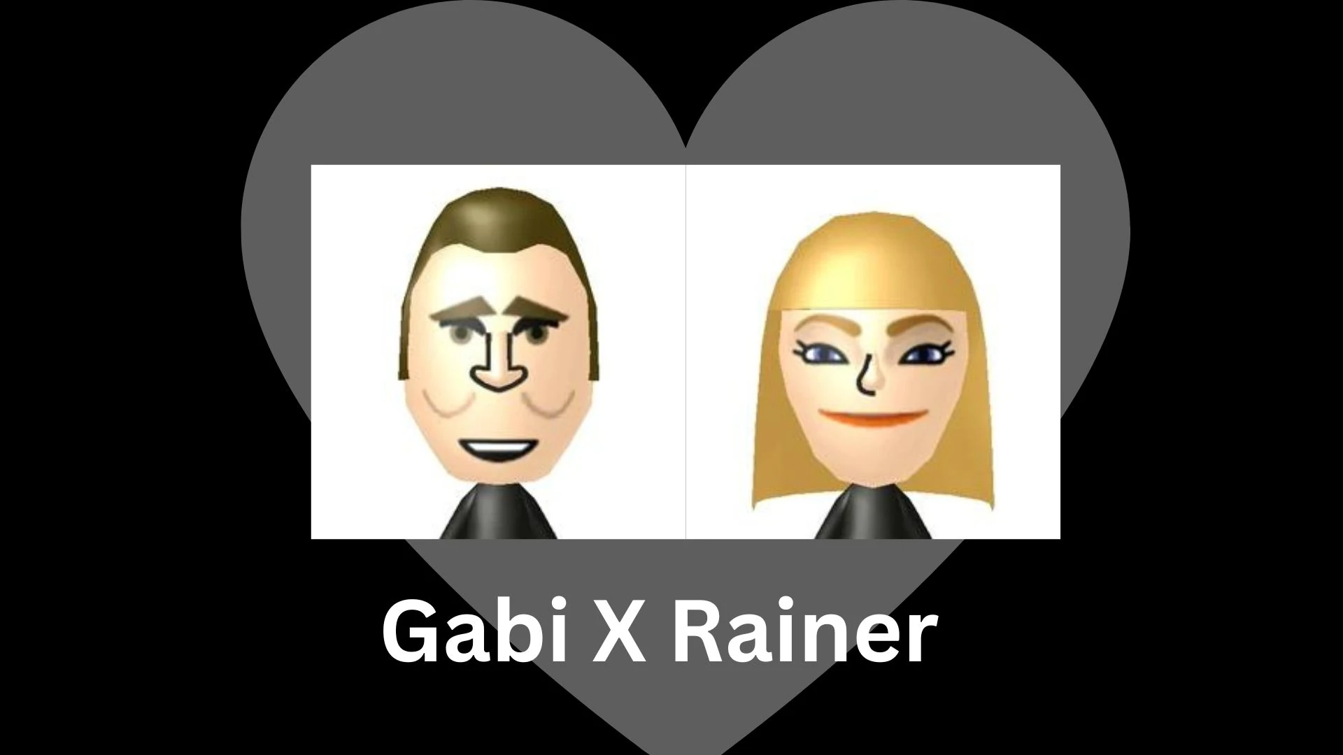 I totally ship these miis together | Fandom