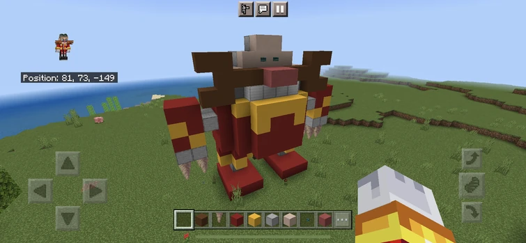 I built the Death Egg robot in Minecraft! | Fandom