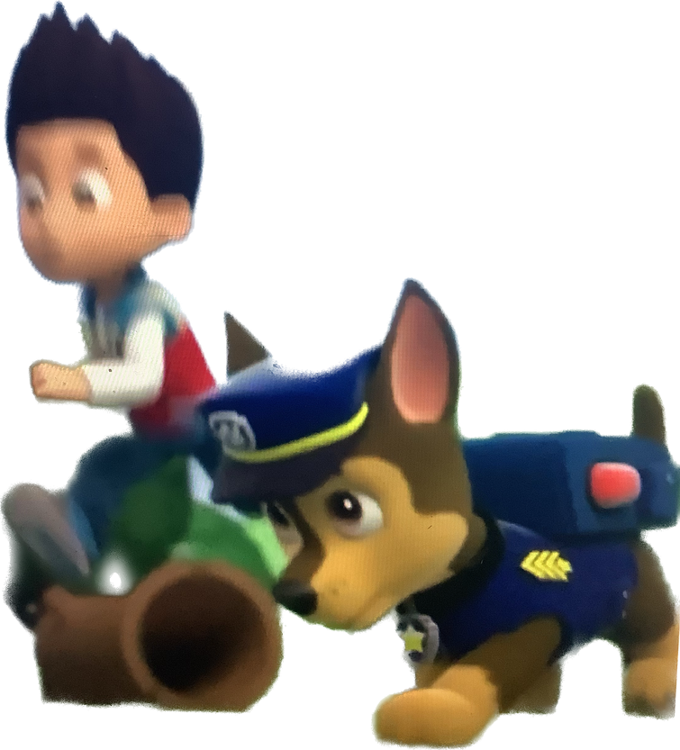 Ryder And Chase Running In No Background Fandom
