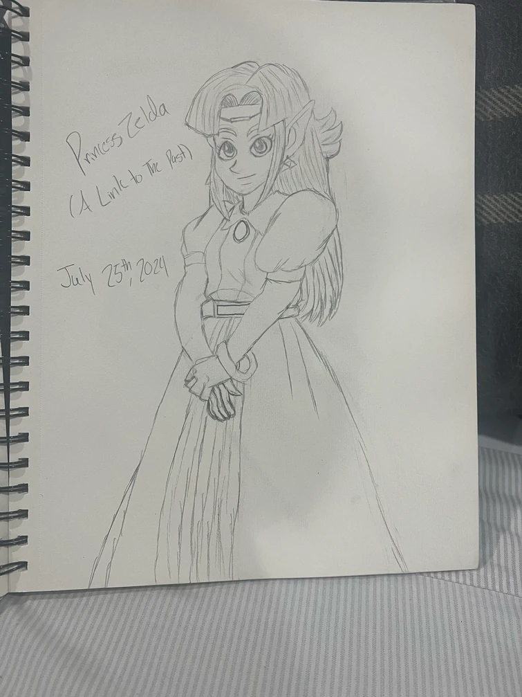 Introducing: Princess Zelda (A Link To The Past) Fan-Art | Fandom