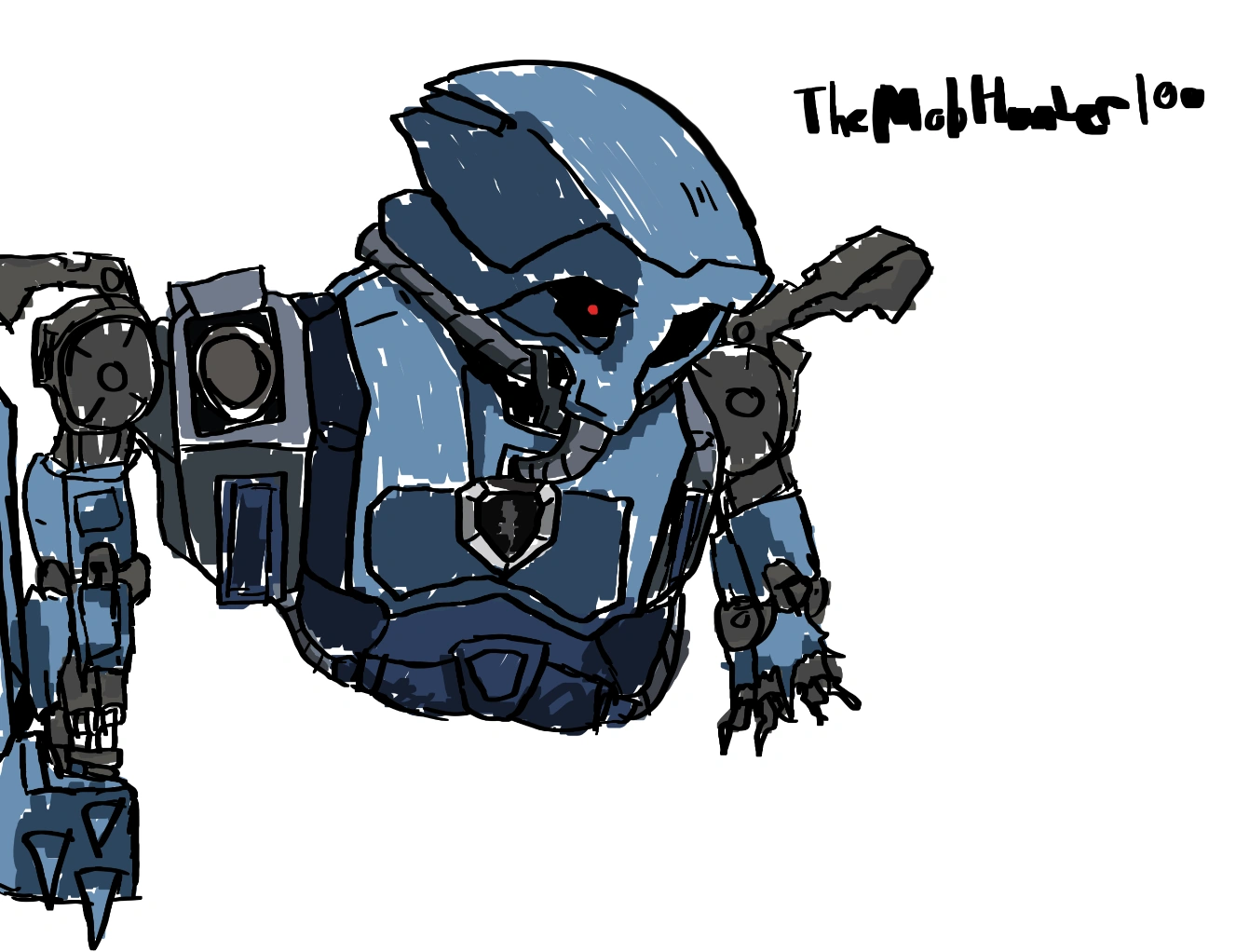 I am bad at drawing robots. | Fandom