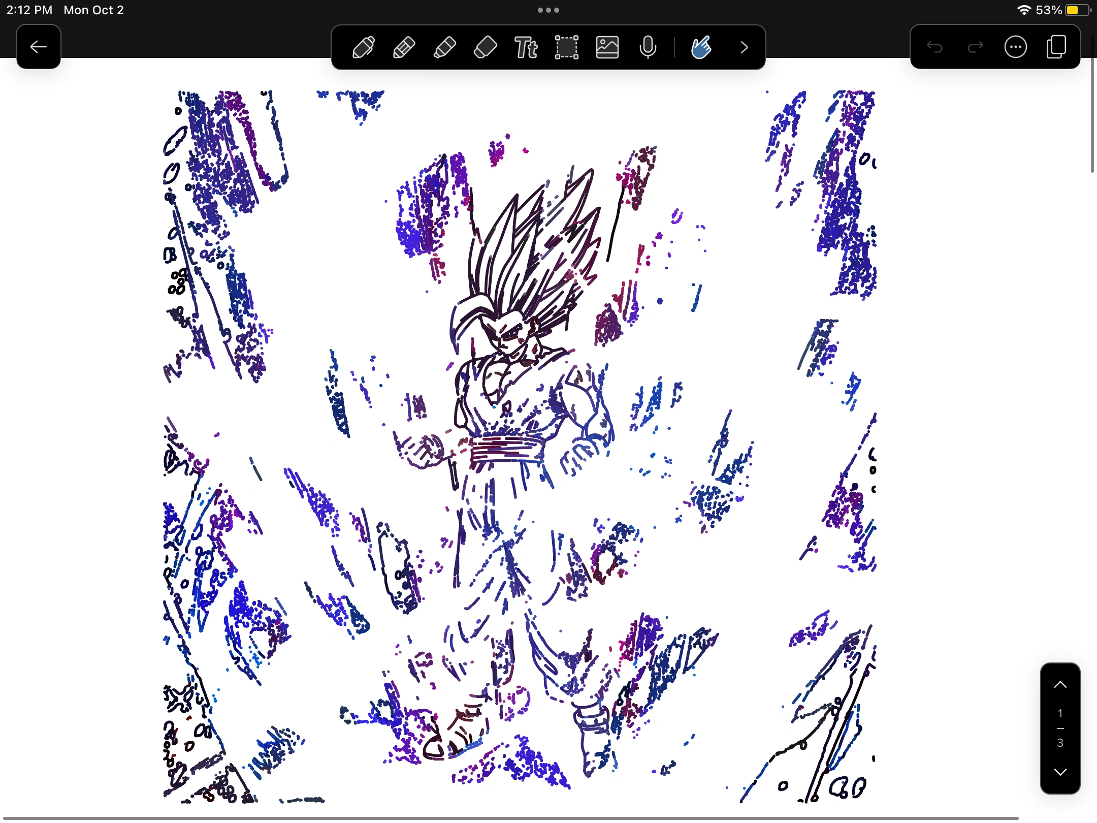 Beast gohan art | Fandom