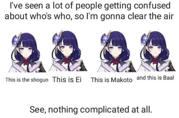 memes that made me a Keqing main (double the memes today I missed a day ...