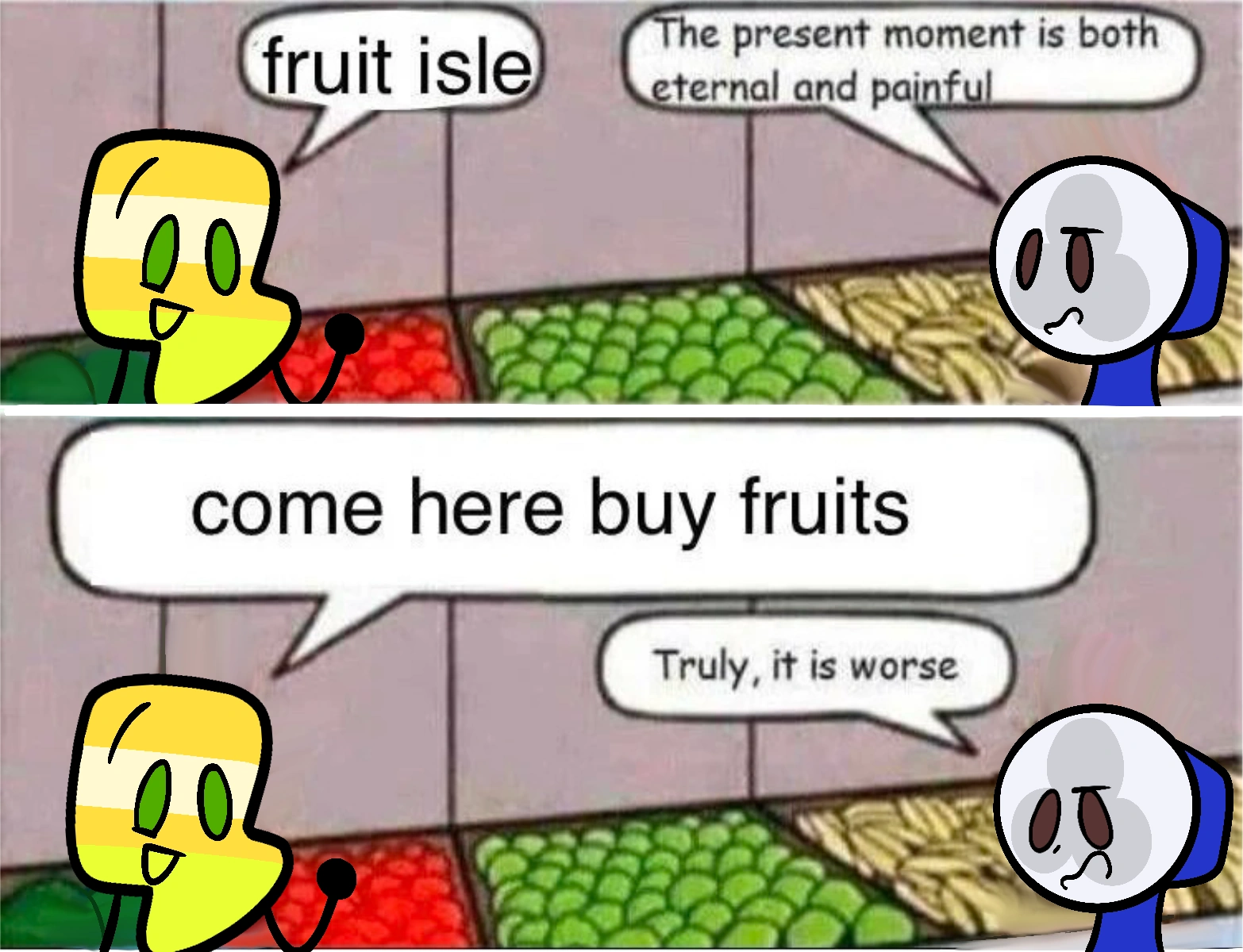 I want joke comics to draw TPOT characters over | Fandom