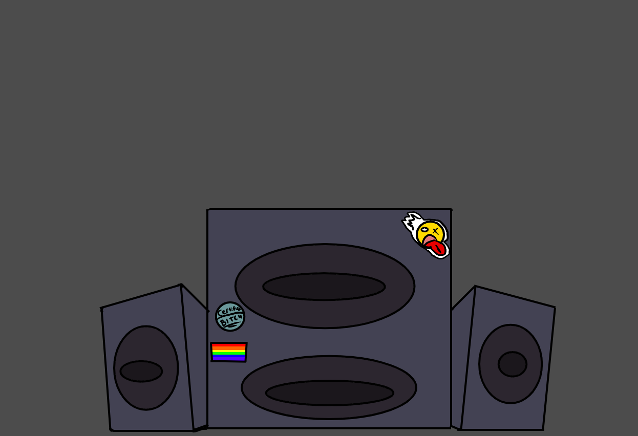 gimme sticker ideas so i can put em on the boombox | Fandom