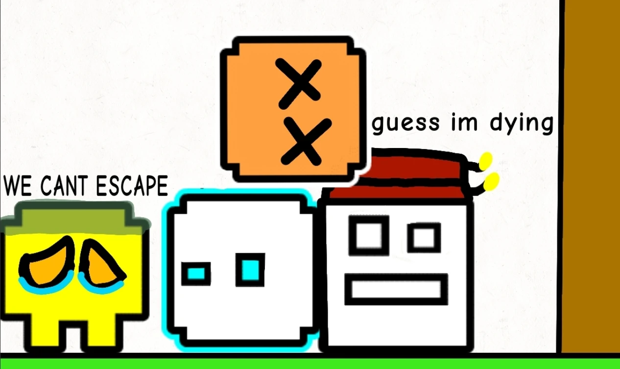 8 bit having a hearth attack and bloodevent being bloodevent | Fandom