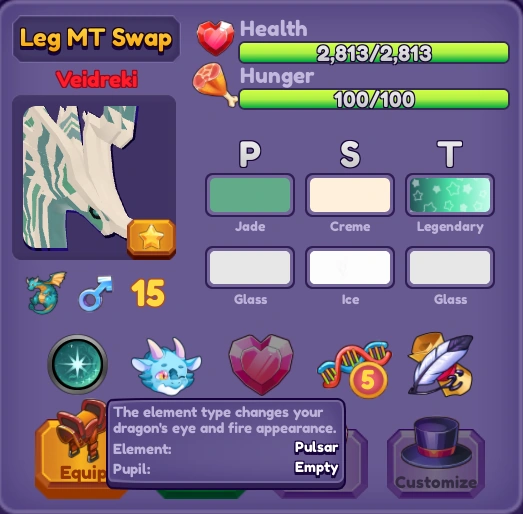 Swapping MT Leg Var Veid! | Fandom