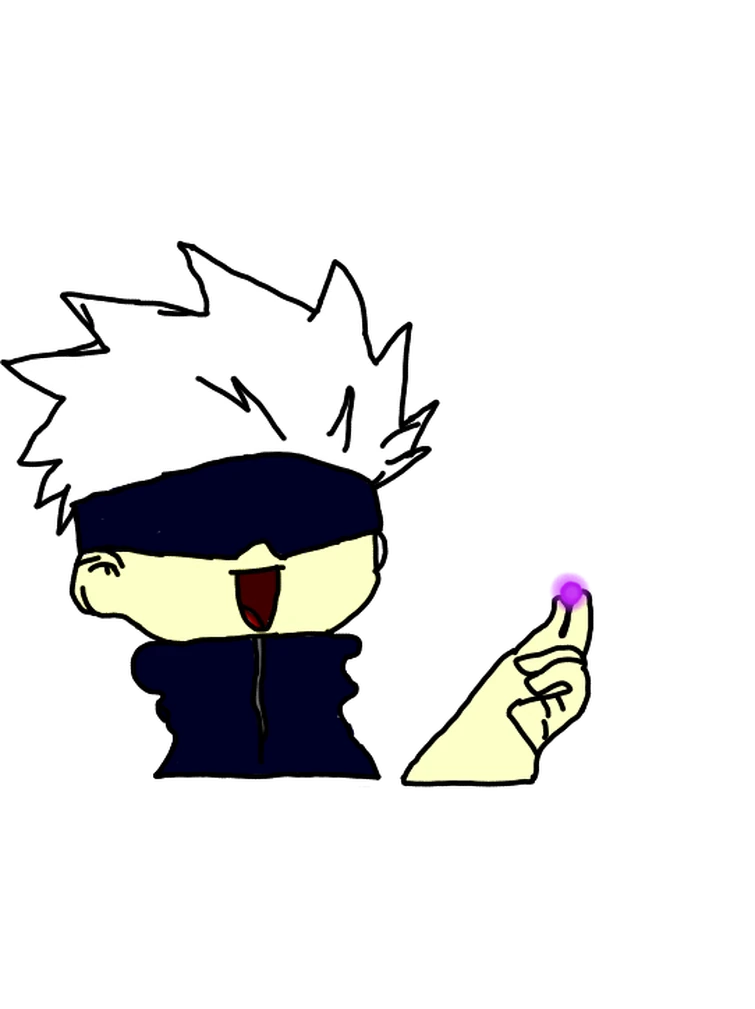 Mini Gojo using Hollow Purple | Fandom