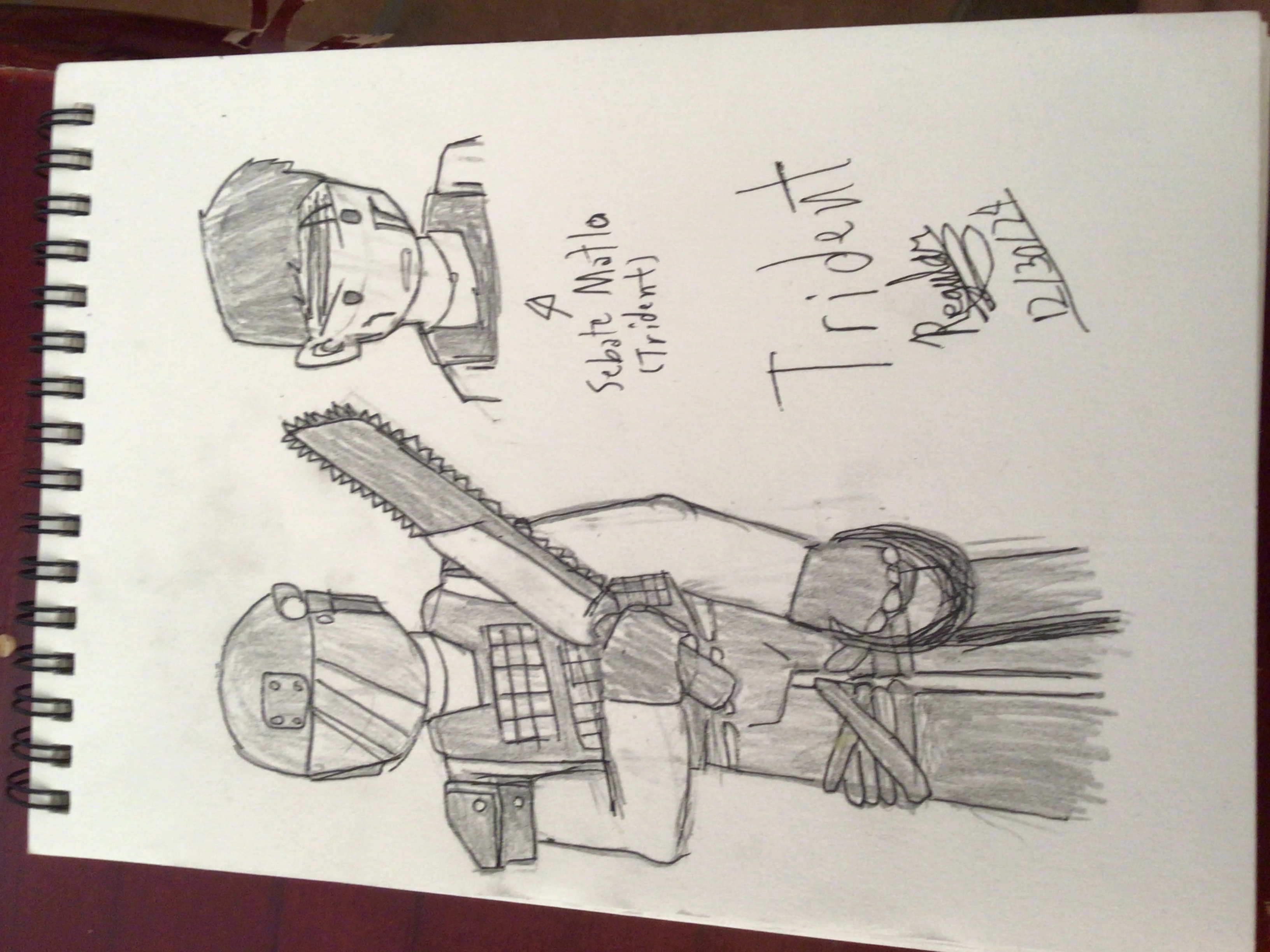 Trident Drawing | Fandom