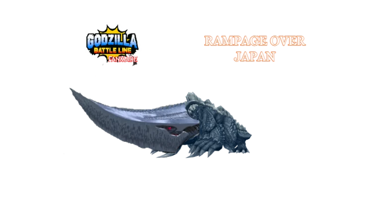 Godzilla Battle Line kNiFeHeAd from the movie when a turtle fights 6 ...