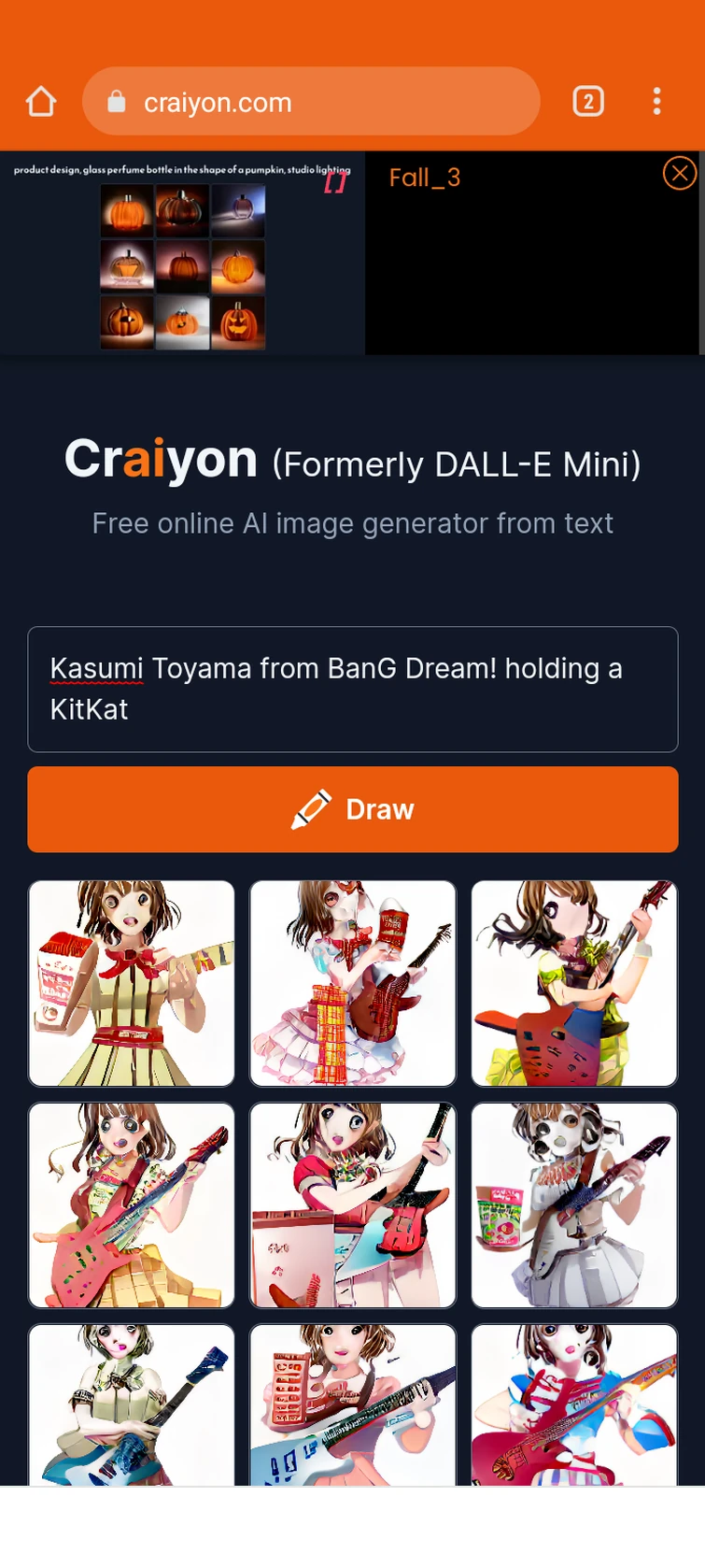 Cursed Bandori images via Craiyon | Fandom