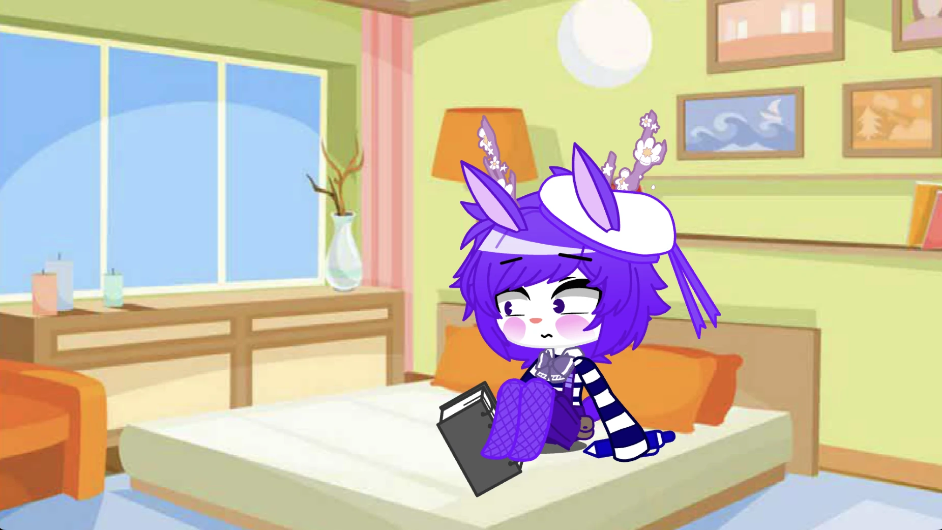 Mime definitely has a little notebook that he writes his personal ...