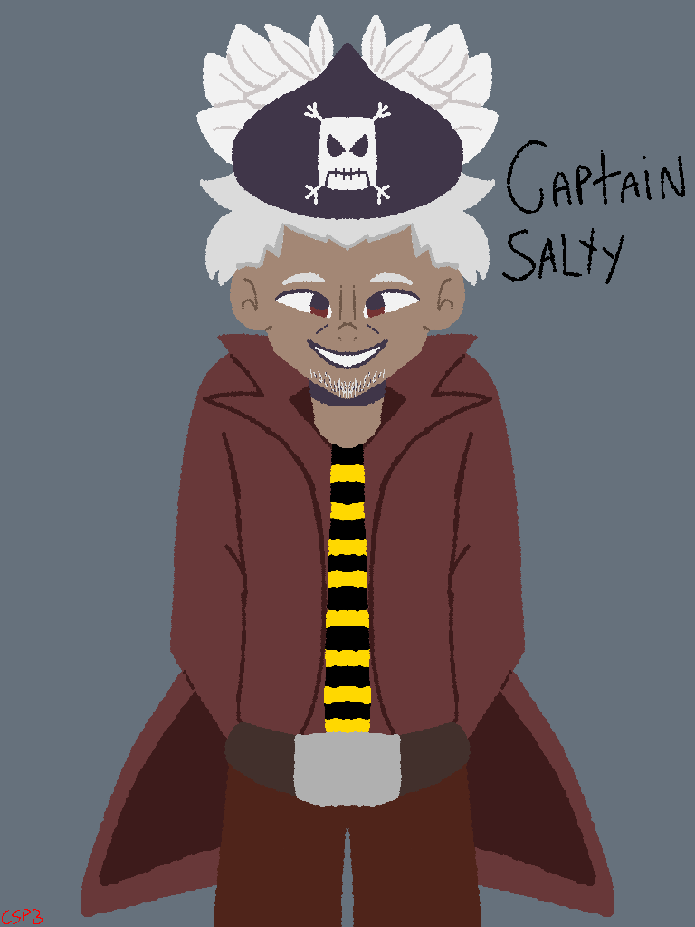 Captain Salty reveal (New art style) | Fandom