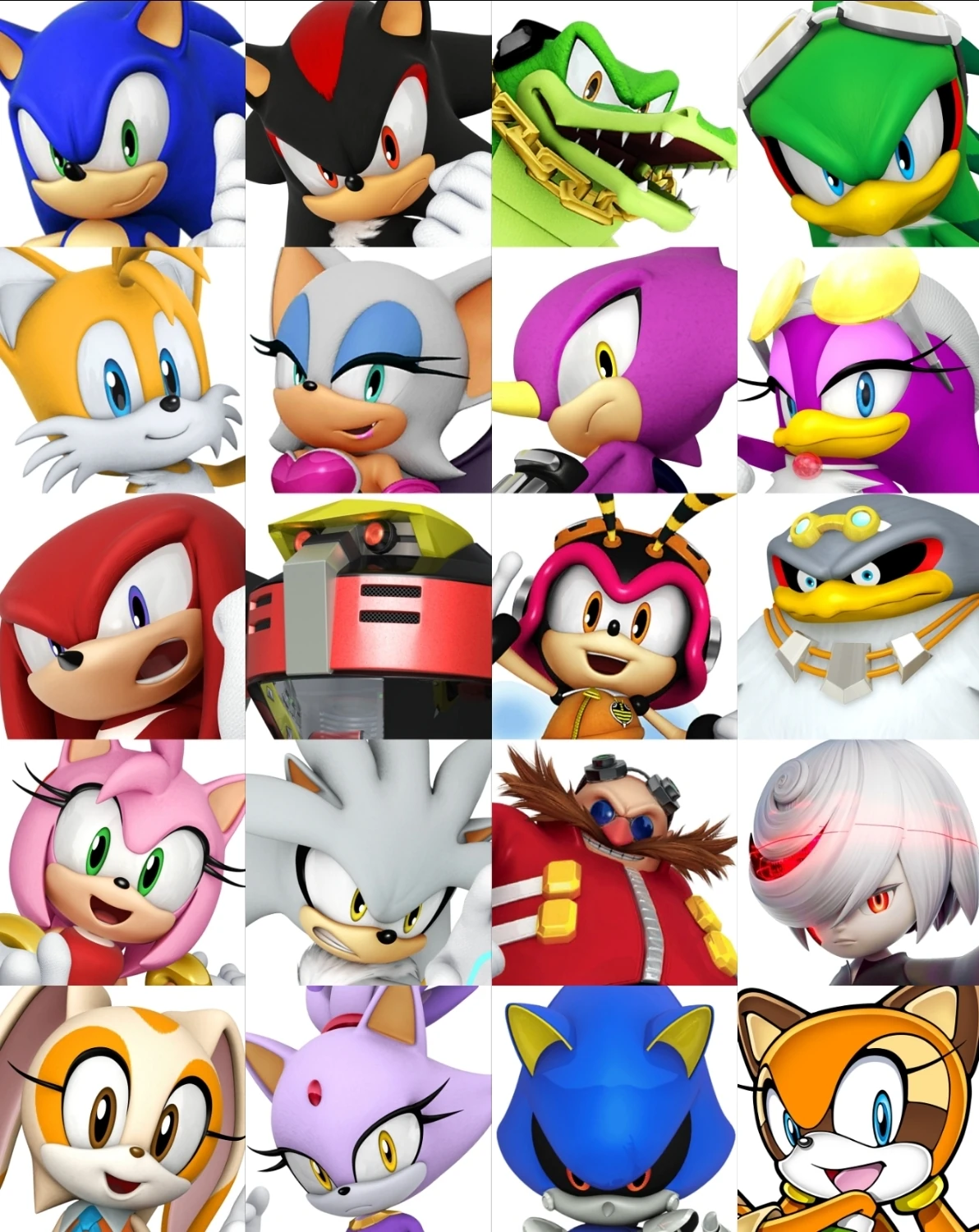 My Sonic Riders 4 roster concept | Fandom