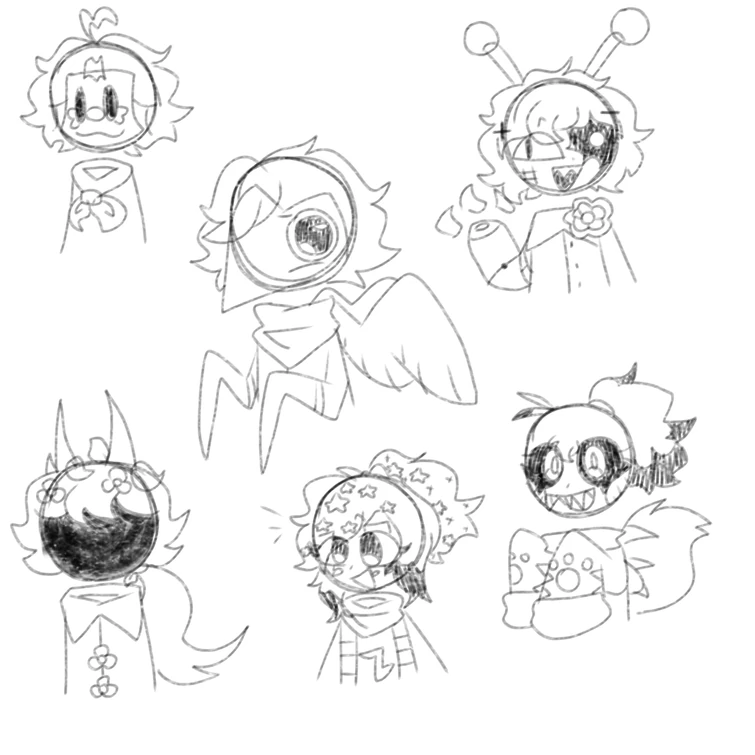 Just made quick doodles of some of my FPE ocs | Fandom