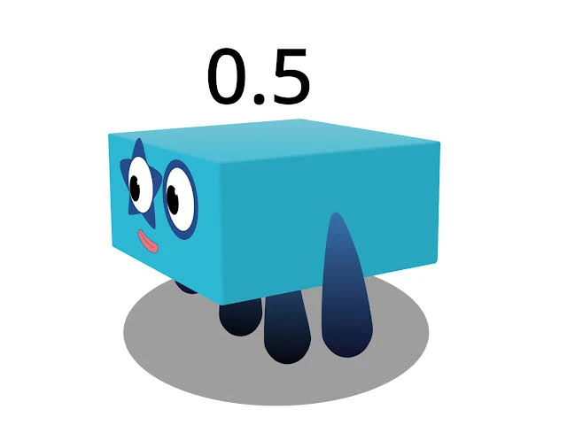 Blue 0.5 in 3D Style (Made in Scratch) | Fandom