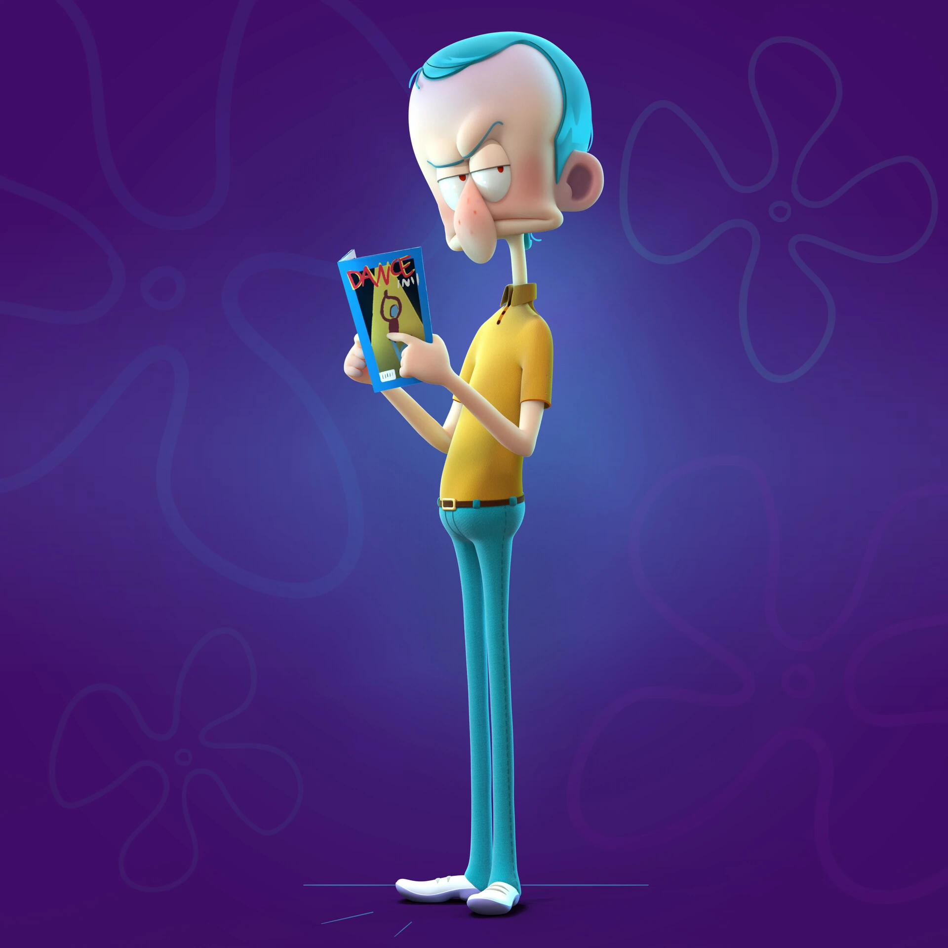 human squidward!?!? is there gonna be a human spongebob cartoon but ...