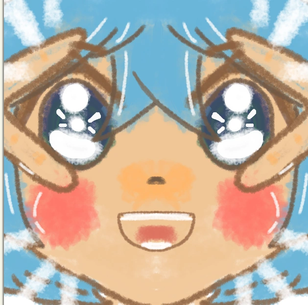 first time draw in ibis paint and i draw miku beam! | Fandom