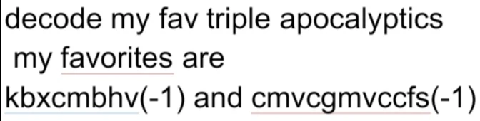 Decode this | Fandom