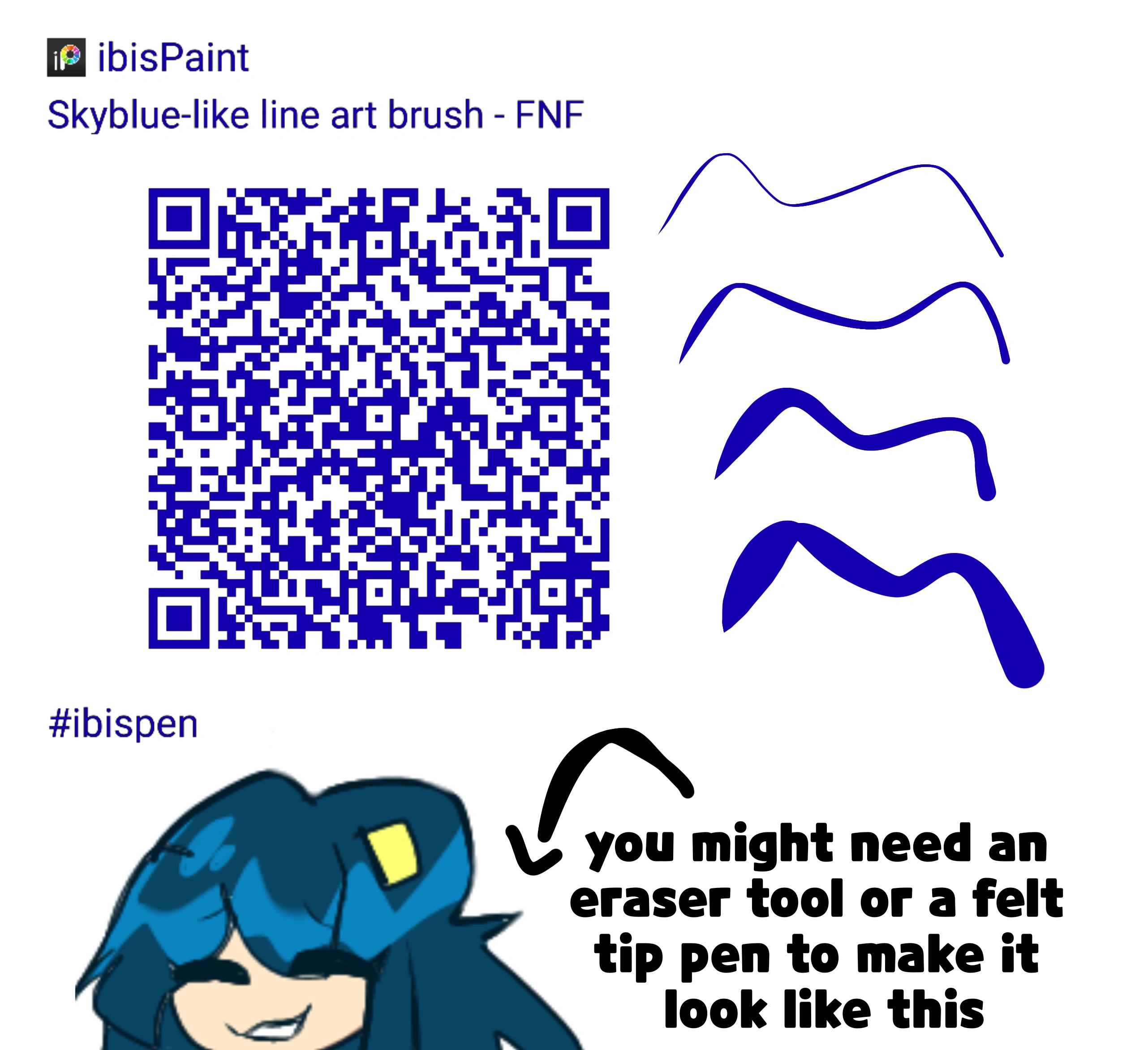 I made a skyblue brush for ibispaint | Fandom