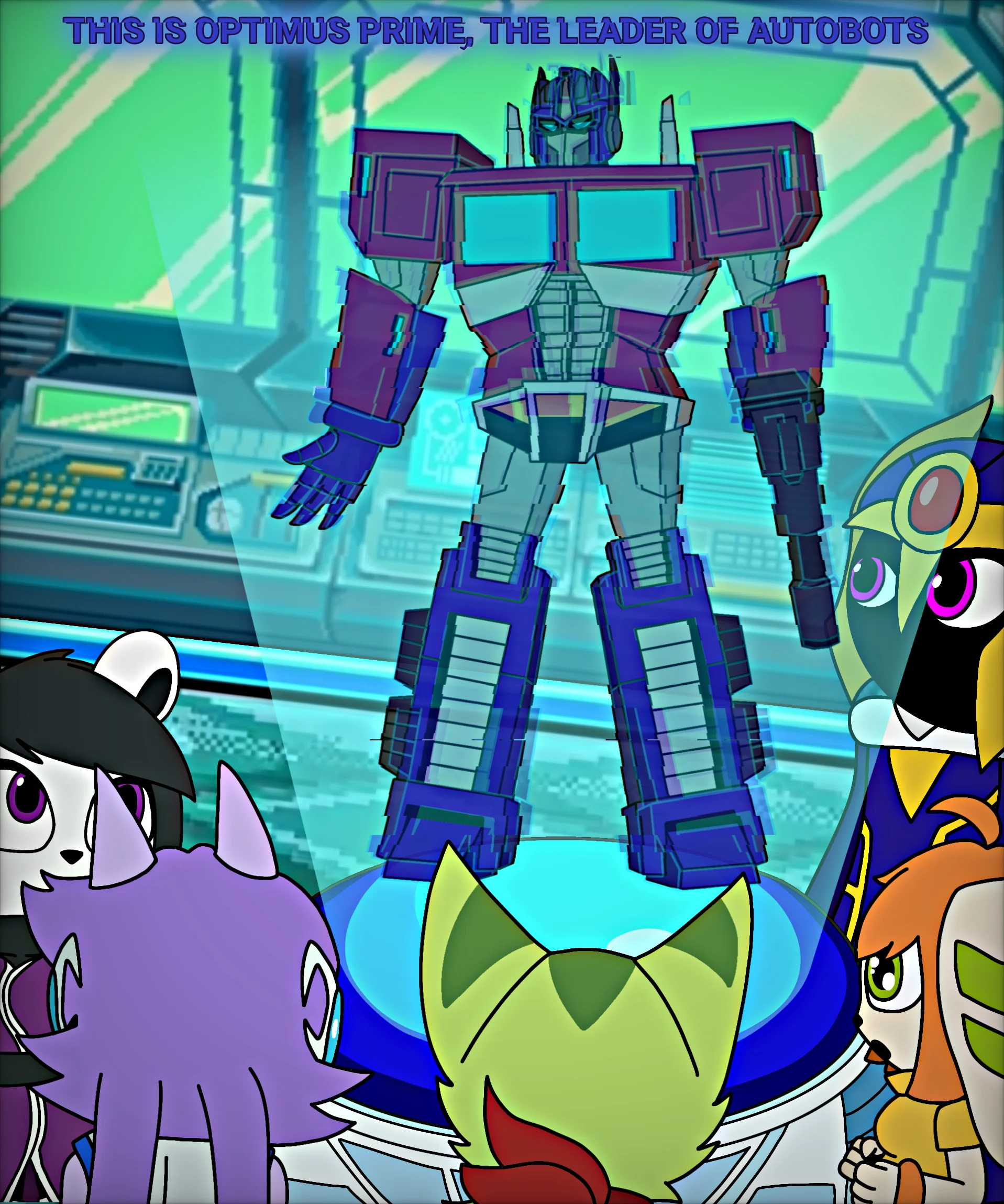 Introducing Optimus Prime (Freedom Planet x Transformers crossover ...
