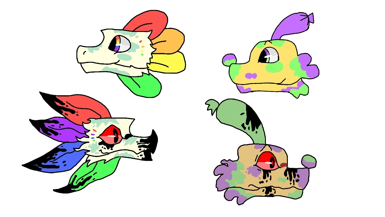 i was bored so i made dandy world dragon puppet ideas | Fandom