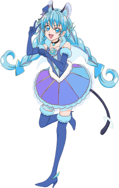 If Cure Cosmo was an entirely blue cure! | Fandom