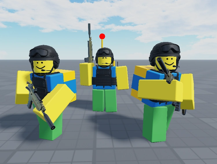 Dummies vs noobs skin for grunts | Fandom