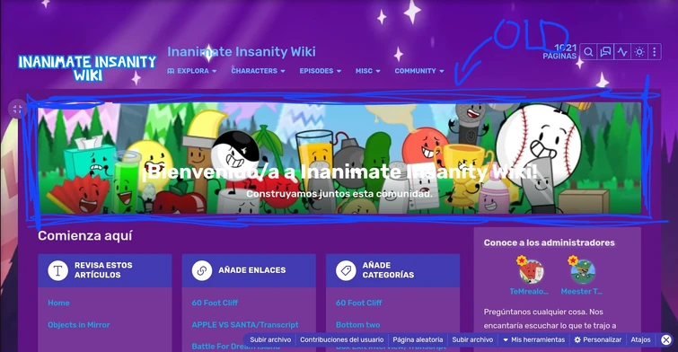 Outdated the community logo | Fandom