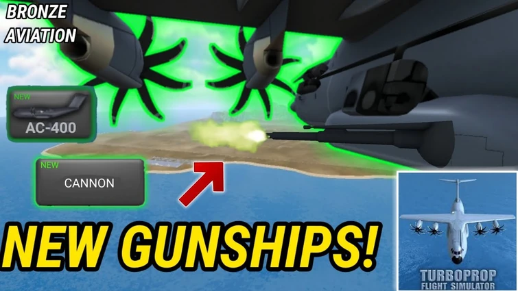 Turboprop Flight Simulator Gunship Mode Full Concept and Review (Bronze ...