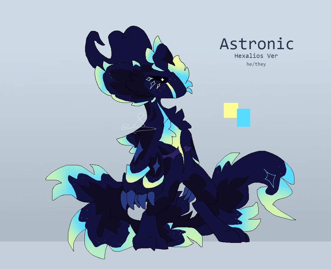 i made a hexalios fursona just because | Fandom
