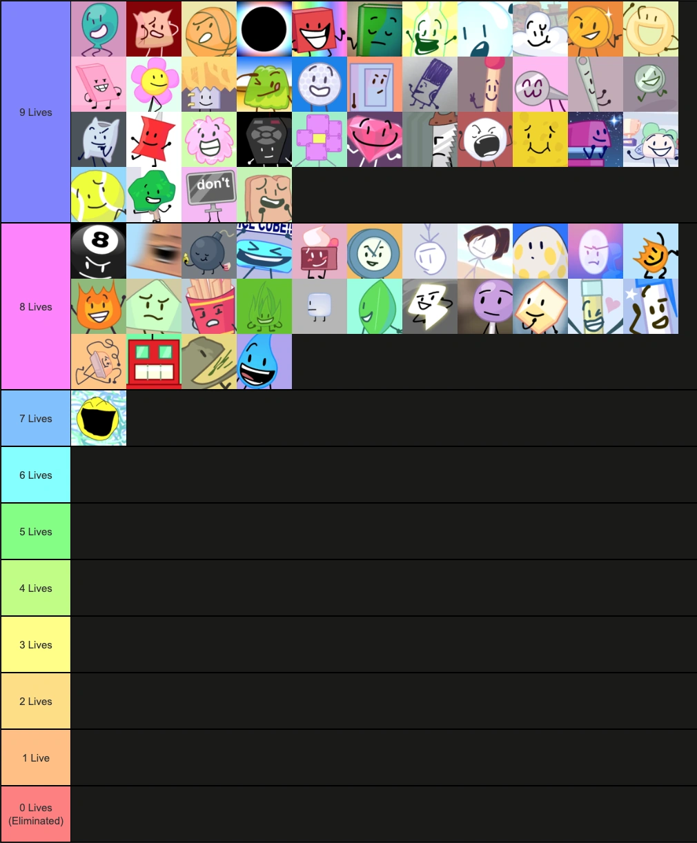 BFB Viewer Voting 9 Lives - Episode 2! | Fandom